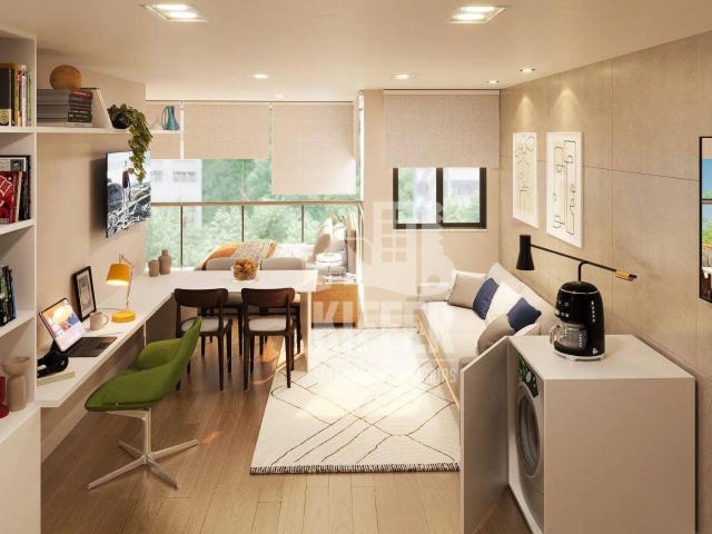 Studio em Icaraí, Niterói/RJ de 32m² 1 quartos à venda por R$ 553.900,00