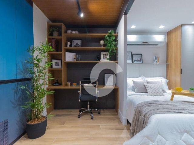 Studio em Icaraí, Niterói/RJ de 32m² 1 quartos à venda por R$ 689.000,00