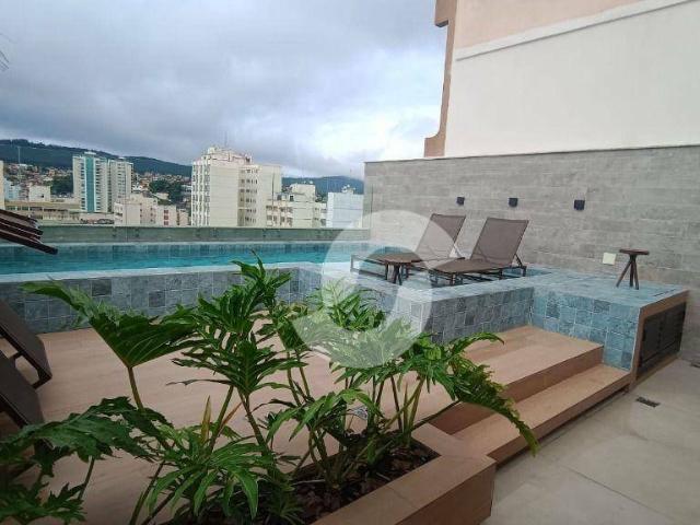 Studio em Icaraí, Niterói/RJ de 35m² 1 quartos à venda por R$ 459.900,00