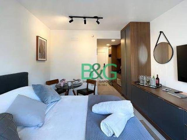 Studio em Itaim Bibi, São Paulo/SP de 30m² 1 quartos para locação R$ 6.000,00/mes