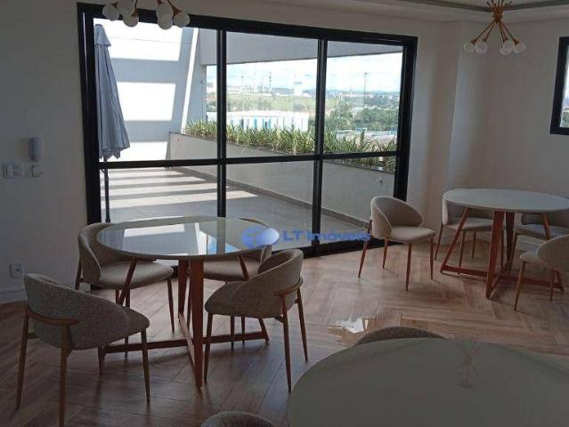 Studio em Loteamento Villa Branca, Jacareí/SP de 40m² 1 quartos à venda por R$ 369.900,00