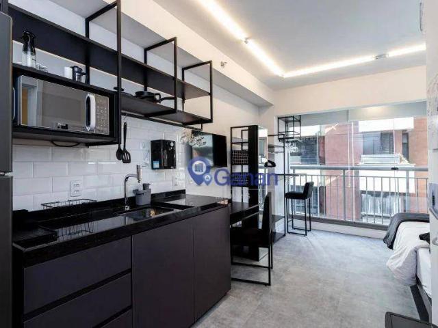 Studio em Moema, São Paulo/SP de 21m² 1 quartos à venda por R$ 553.000,00