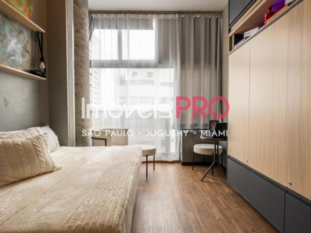 Studio em Moema Pássaros com 27m² novo e perto do metrô