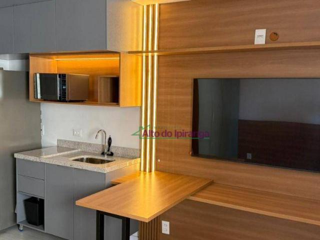 Studio em Santo Amaro, São Paulo/SP de 24m² 1 quartos à venda por R$ 398.000,00