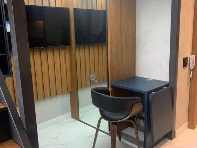 Studio em Santo Amaro, São Paulo/SP de 33m² 1 quartos para locação R$ 3.176,00/mes