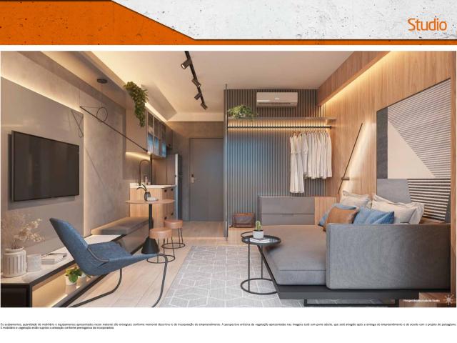 Studio em Santa Cecília, São Paulo/SP de 25m² 1 quartos à venda por R$ 416.300,00