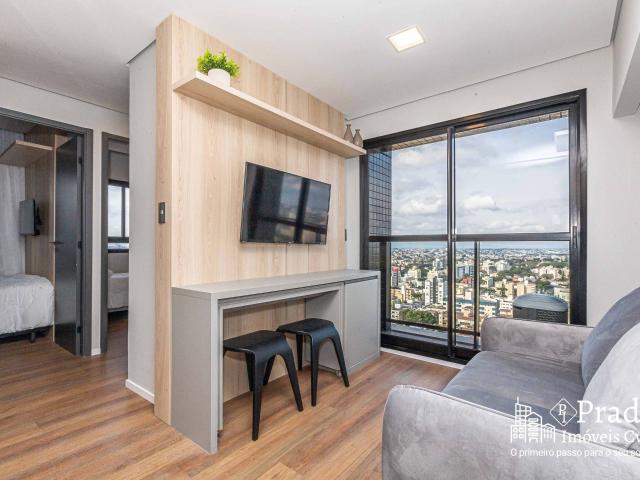Studio em Portão, Curitiba/PR de 31m² 1 quartos à venda por R$ 550.000,00 ou para locação R$ 3.100,00/mes