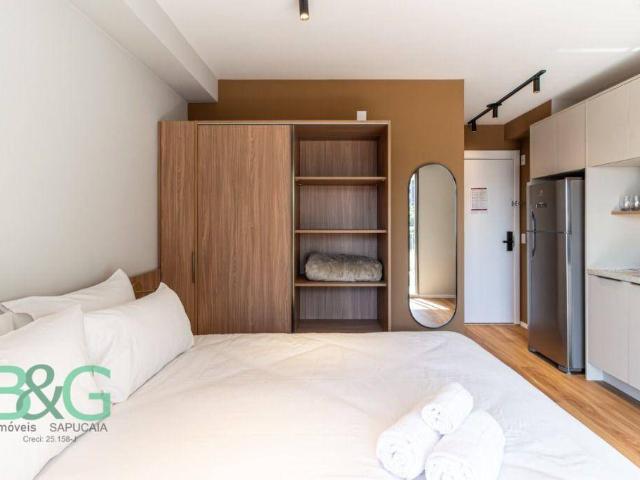 Studio em Paraíso, São Paulo/SP de 24m² 1 quartos para locação R$ 3.200,00/mes