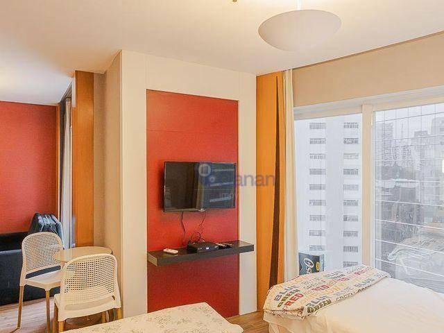 Studio em Paraíso, São Paulo/SP de 30m² 1 quartos para locação R$ 2.150,00/mes