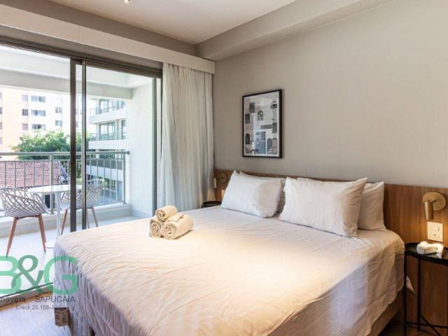 Studio em Paraíso, São Paulo/SP de 31m² 1 quartos para locação R$ 3.400,00/mes