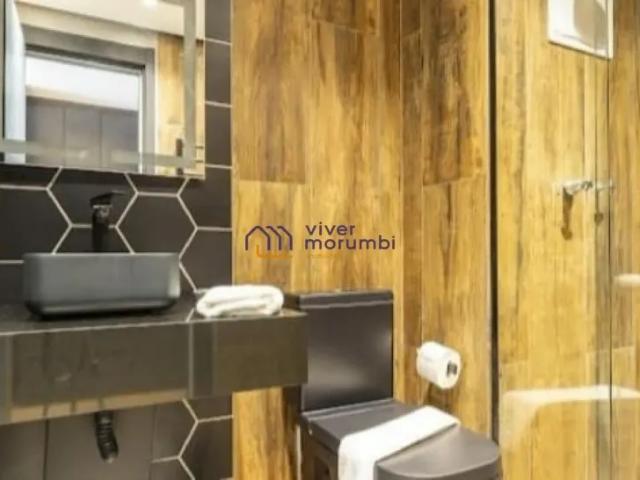 Studio em Pinheiros Mobiliado e Decorado