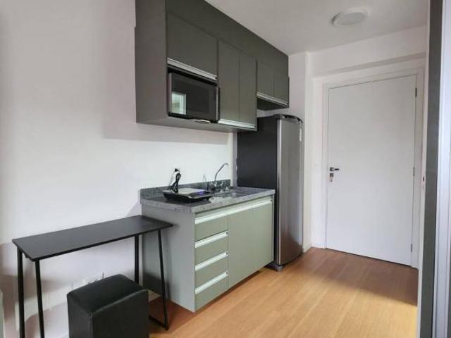 Studio em Pinheiros com 1 quarto 25m², Mobiliado