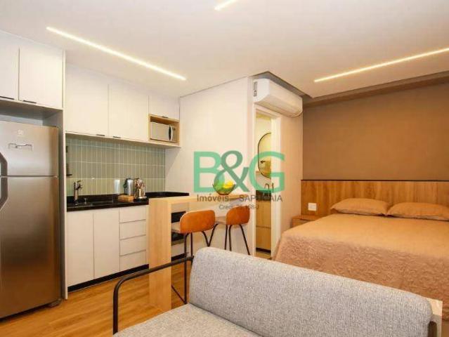 Studio em Pinheiros, São Paulo/SP de 35m² 1 quartos à venda por R$ 653.000,00
