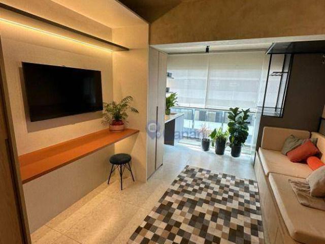 Studio em Pinheiros, São Paulo/SP de 30m² 1 quartos para locação R$ 4.050,00/mes