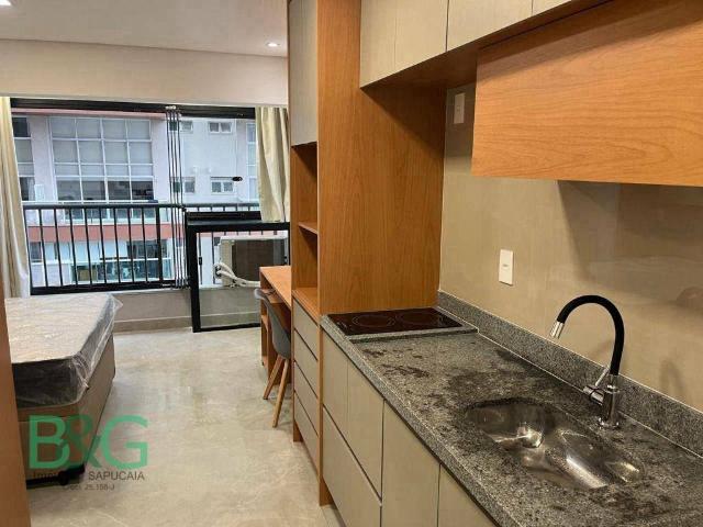 Studio em Vila Cordeiro, São Paulo/SP de 25m² 1 quartos para locação R$ 2.910,00/mes
