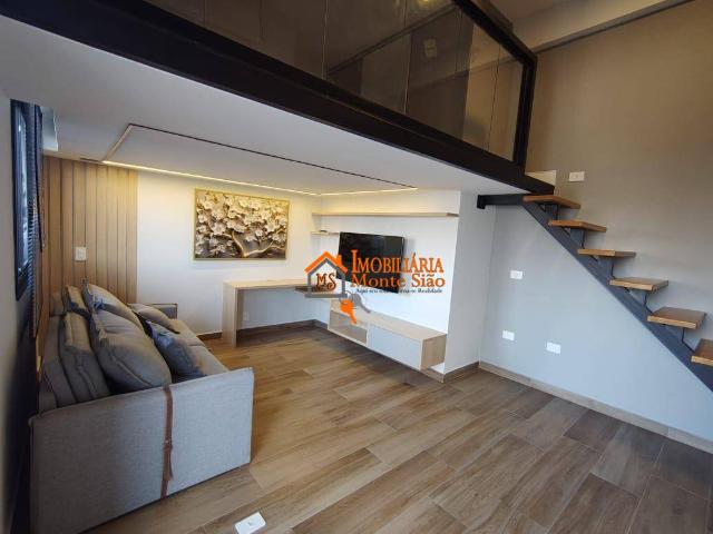 Studio em Vila Galvão, Guarulhos/SP de 30m² 1 quartos à venda por R$ 357.900,00