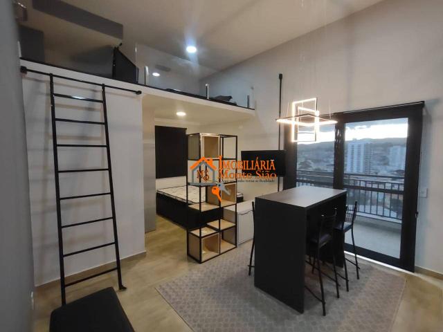 Studio em Vila Galvão, Guarulhos/SP de 32m² 1 quartos à venda por R$ 329.900,00