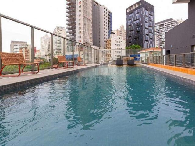 Studio em Vila Madalena, São Paulo/SP de 26m² 1 quartos à venda por R$ 491.000,00