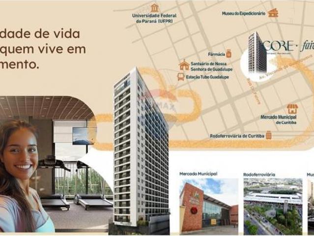 Studio – Excelente investimento para Airbnb no centro de Curitiba