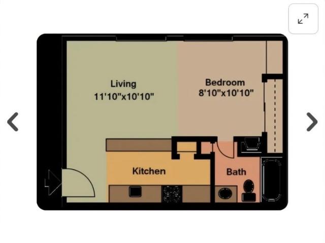 Studio for rent