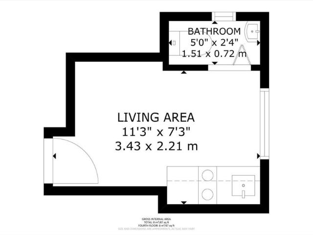 Studio Flat, Talbot Square, W2