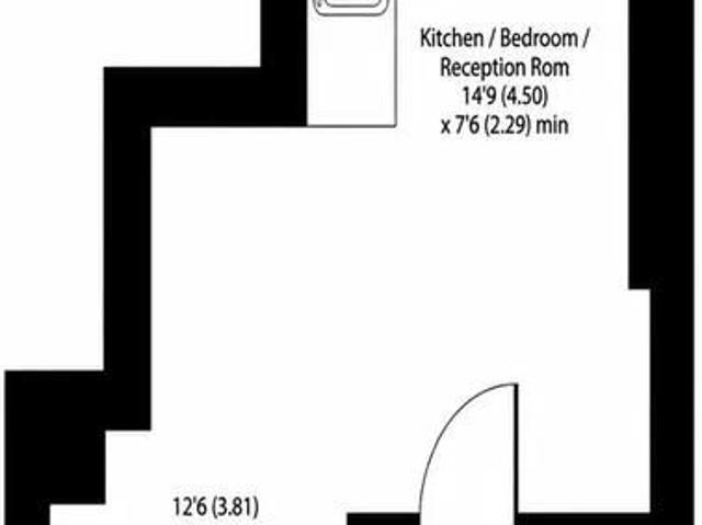 Studio Flat, Very Near Warwick Road Area, SW5