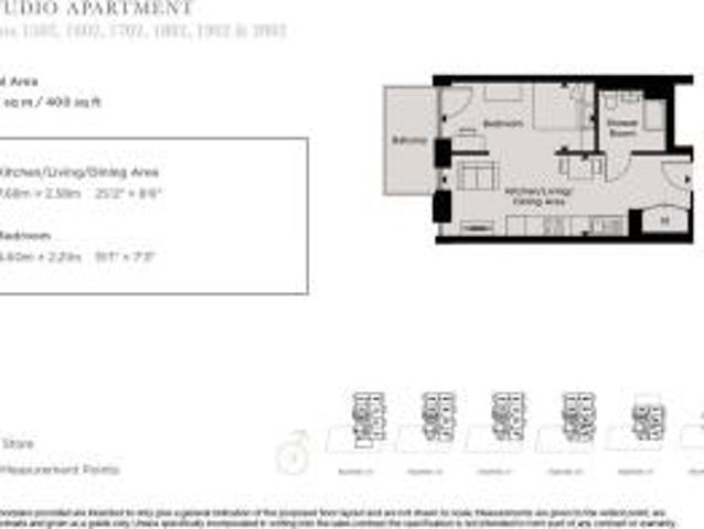 Studio flat for sale in 150 Acer Apartments, Park Boulevard, London, W12 7LU, W12