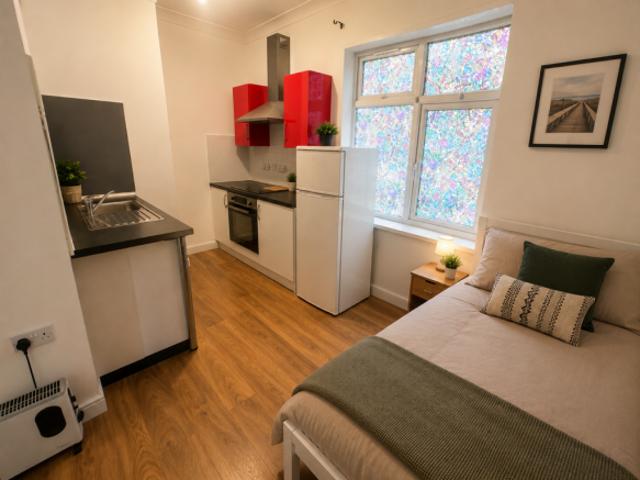 Studio flat for rent in The Engine, Bute Street, Luton, LU1
