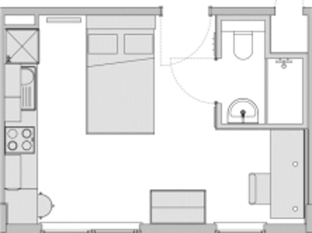 Studio flat for rent in Unity Street, Bristol, BS2