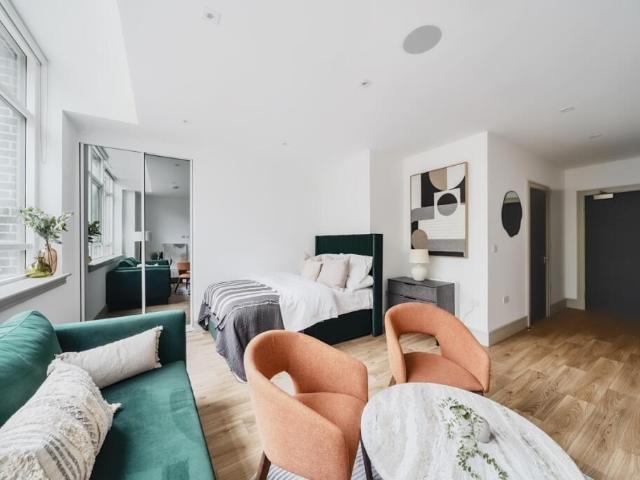 Studio flat for rent in Zenith House, London, N15
