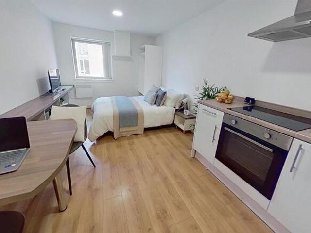 Studio flat for rent in Apartment 50, Clare Court, 2 Clare Street, Nottingham, NG1 3BX, NG1