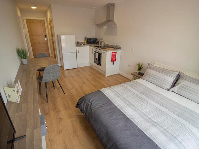 Studio flat for rent in Apartment 56, Clare Court, 2 Clare Street, Nottingham, NG1 3BX, NG1