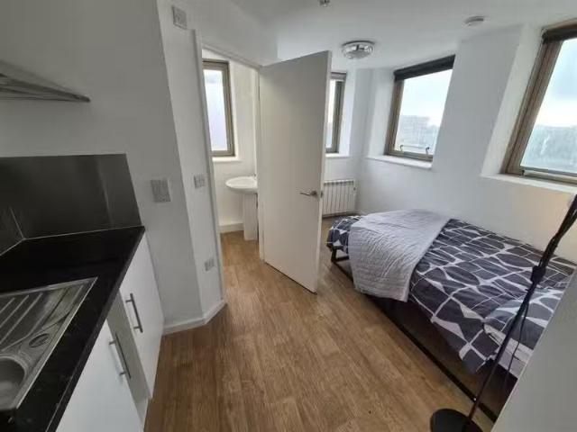 Studio flat for rent in Available Now, BH1