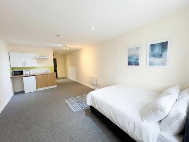 Studio flat for rent in Bath Street, Nottingham, NG1
