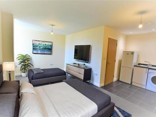 Studio flat for rent in Burleys Way, Leicester, LE1