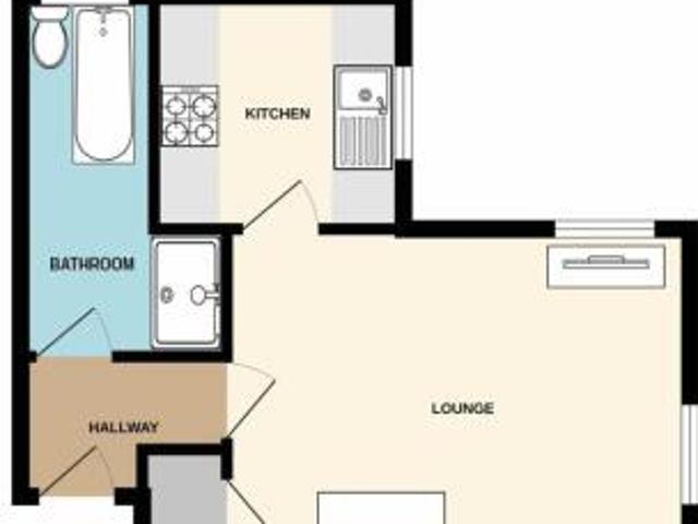 Studio flat for rent in Clyde Road, West Didsbury, M20 2WW, M20