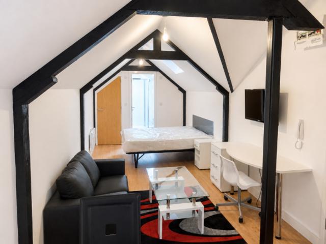 Studio flat for rent in East Bond Street, Leicester, Leicestershire, LE1