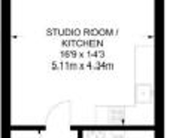 Studio flat for rent in Greyhound Hill, Hendon, NW4