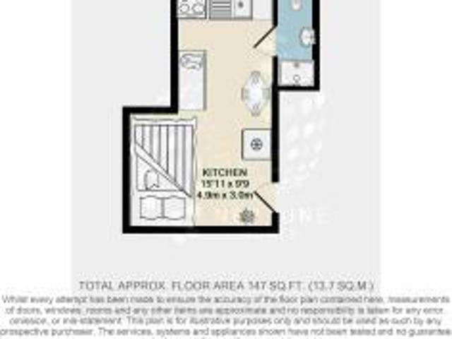 Studio flat for rent in High Road, Finchley N12