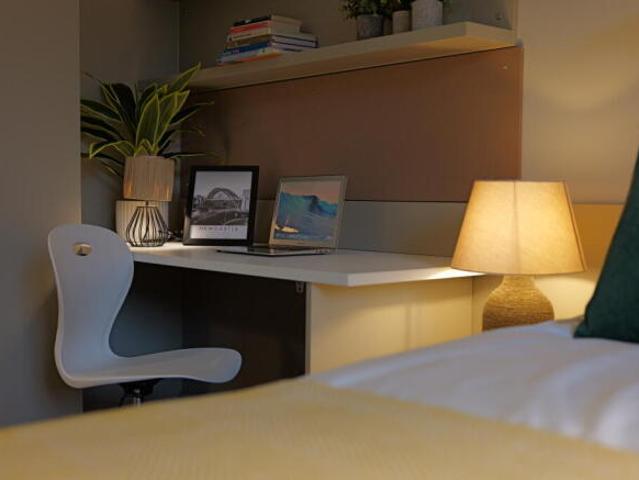 Studio flat for rent in Jesmond Apartments, NE2