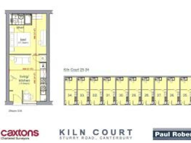 Studio flat for rent in Kiln Court, Sturry Road Ref 3216, CT1
