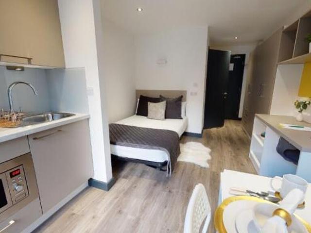 Studio flat for rent in Large Studio with Courtyard, Opto Village, Luton, LU1