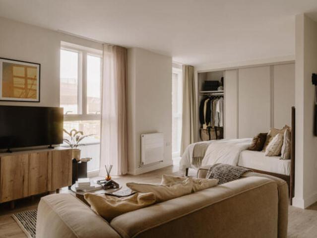 Studio flat for rent in Momento Stratford, E15