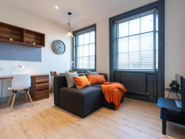 Studio flat for rent in Mount Pleasant, Liverpool, L3