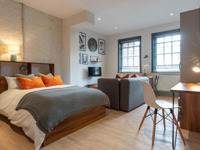 Studio flat for rent in Mount Pleasant, Liverpool, L3
