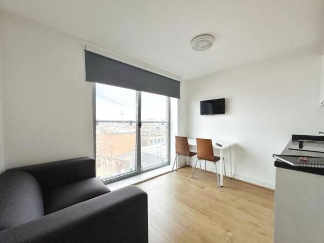Studio flat for rent in Norfolk Street, Liverpool, L1