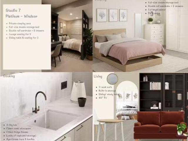 Studio flat for rent in Platinum Windsor Studio 7 Verney St.