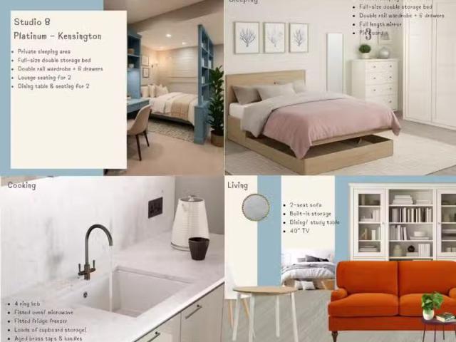 Studio flat for rent in Platinum Kensington Studio 8 Verney S.