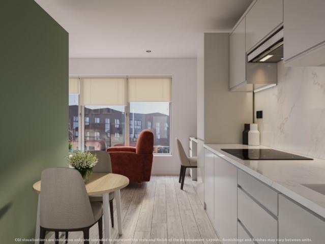 Studio flat for rent in Silver Goodwood Studio 17 |Verney St, EX1