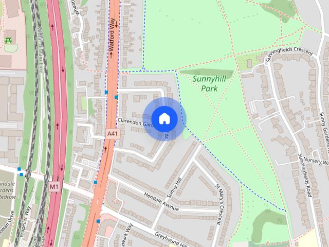 Studio Flat in Arnal Crescent, Wandsworth SW18 5PY